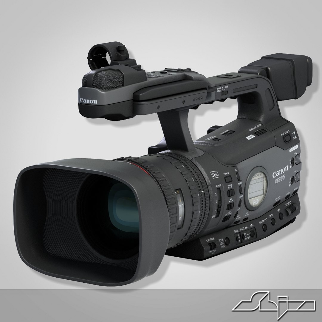 3d Model Camera Canon