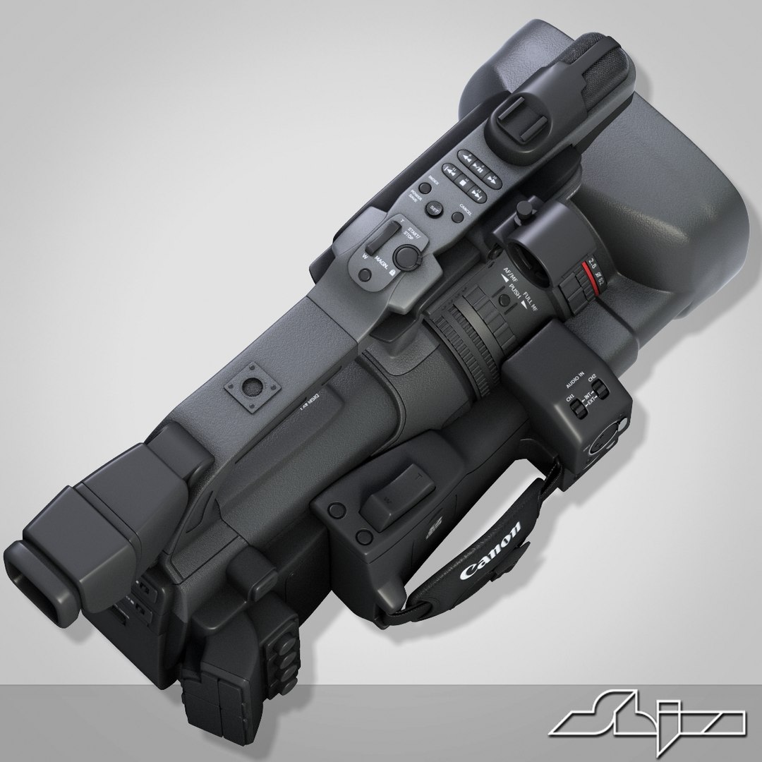 3d Model Camera Canon