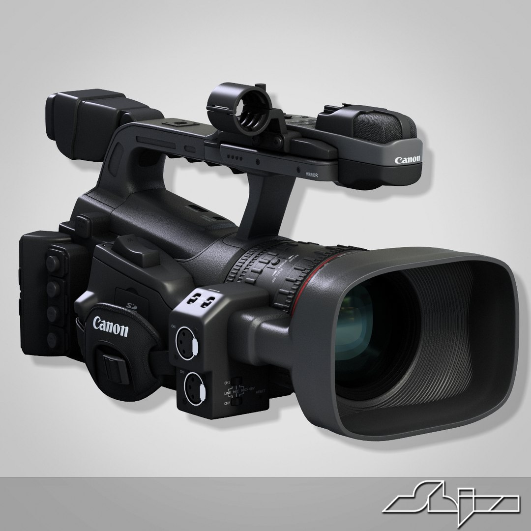3d Model Camera Canon