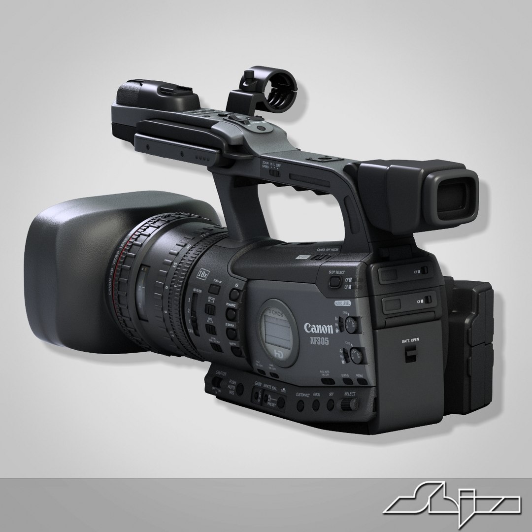3d Model Camera Canon