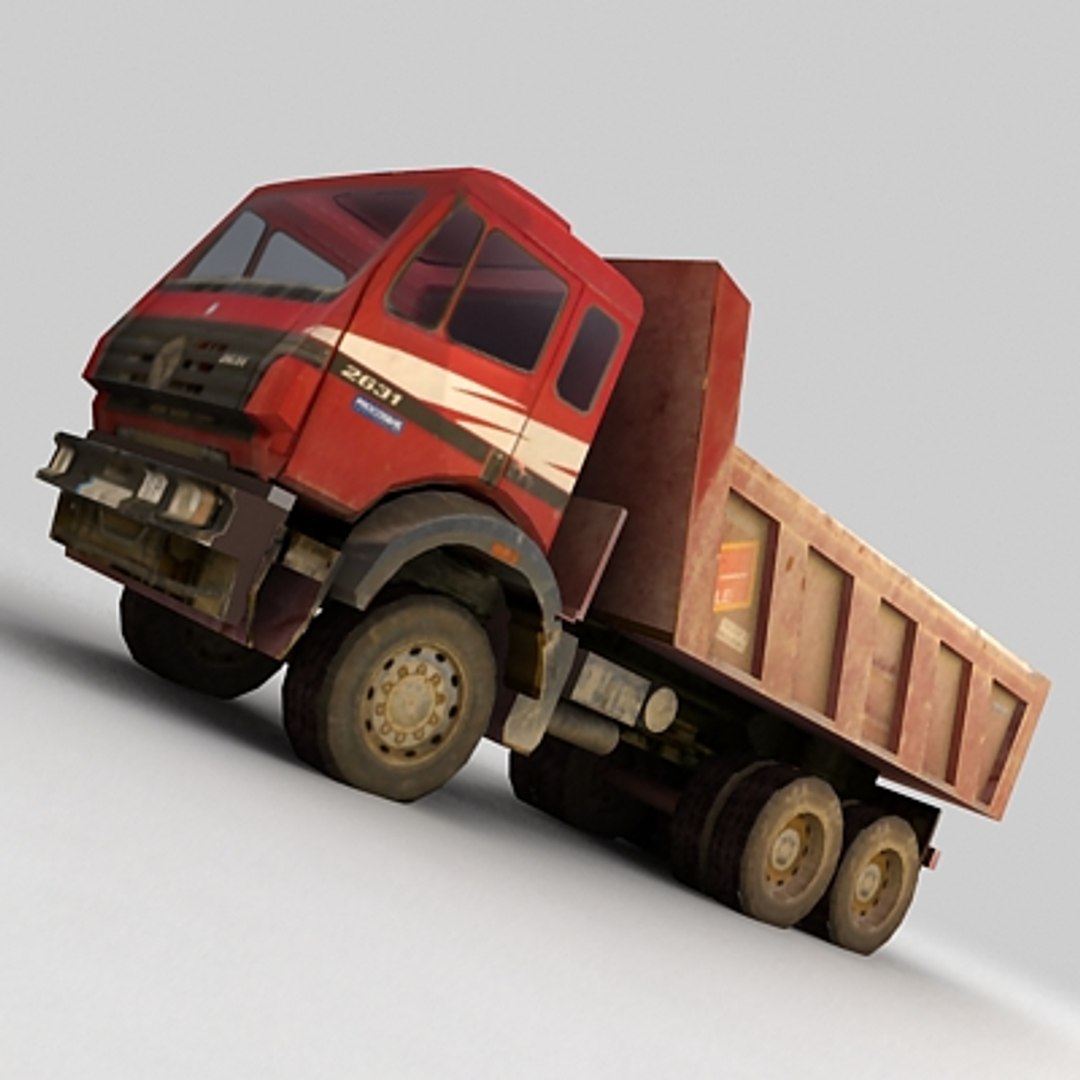 Truck Lorry Vehicle 3d Model