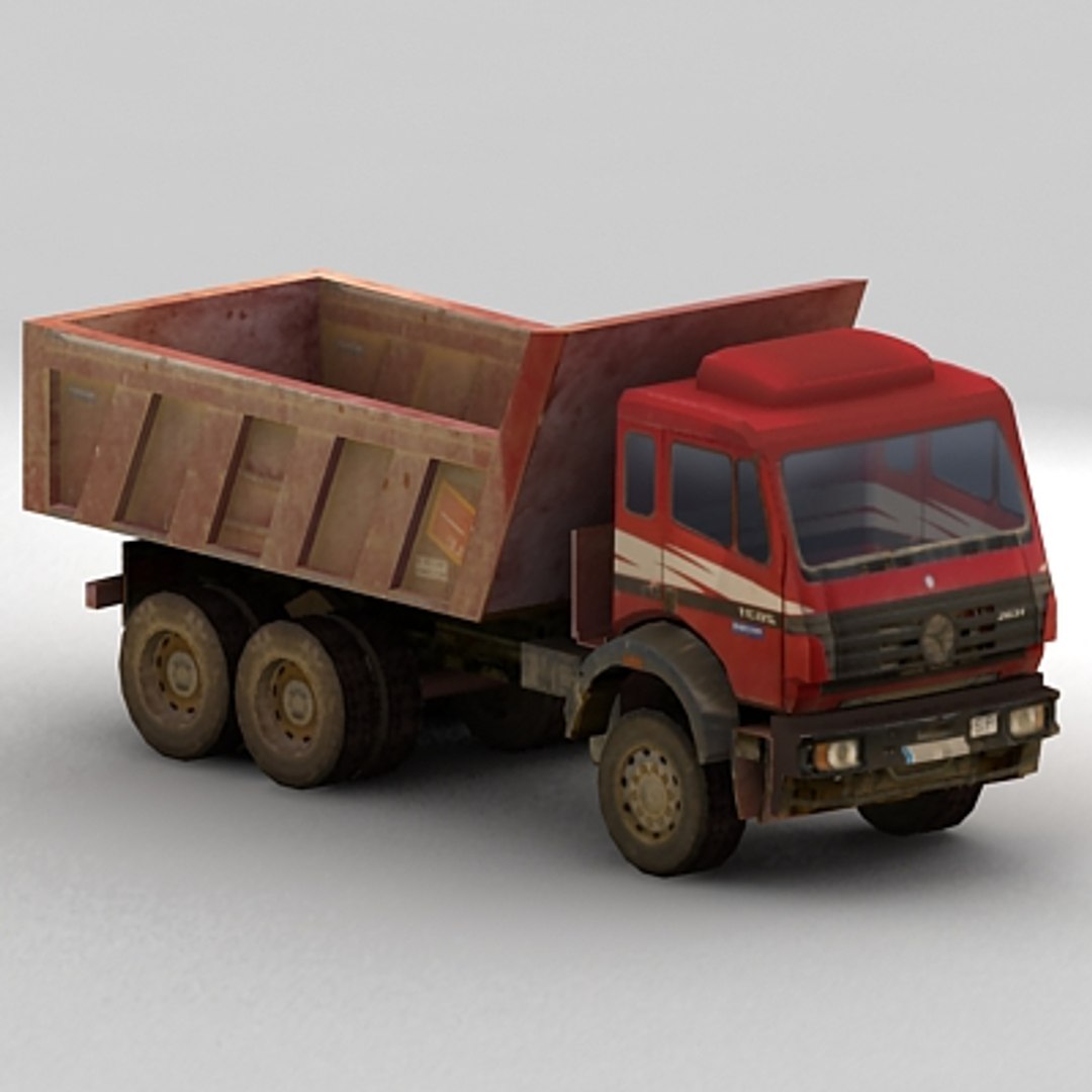 Truck Lorry Vehicle 3d Model