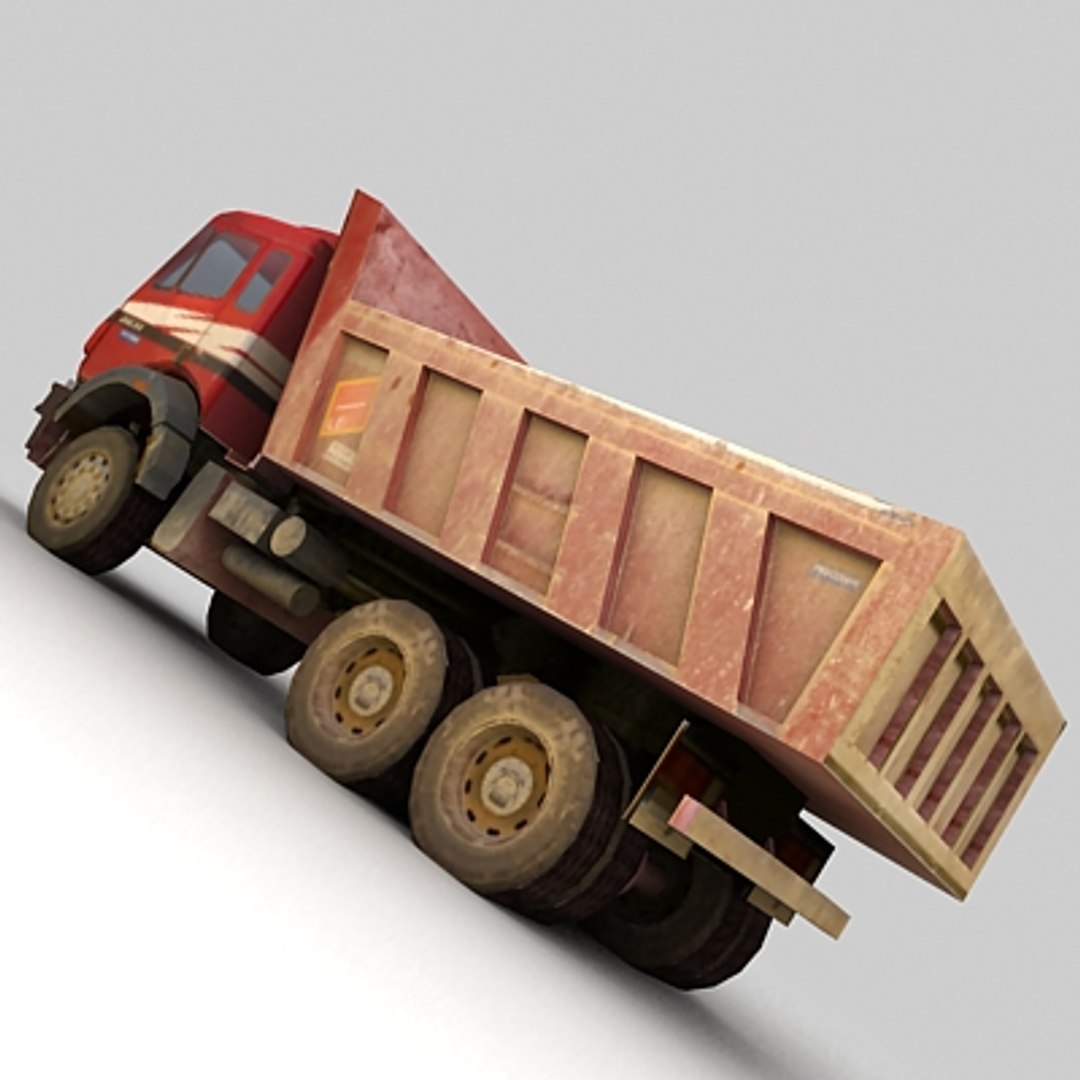 Truck Lorry Vehicle 3d Model
