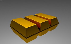 Free Gold Bar 3D Models for Download | TurboSquid