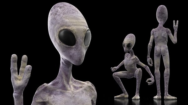 3D humanoid aliens rigged - TurboSquid 1678867