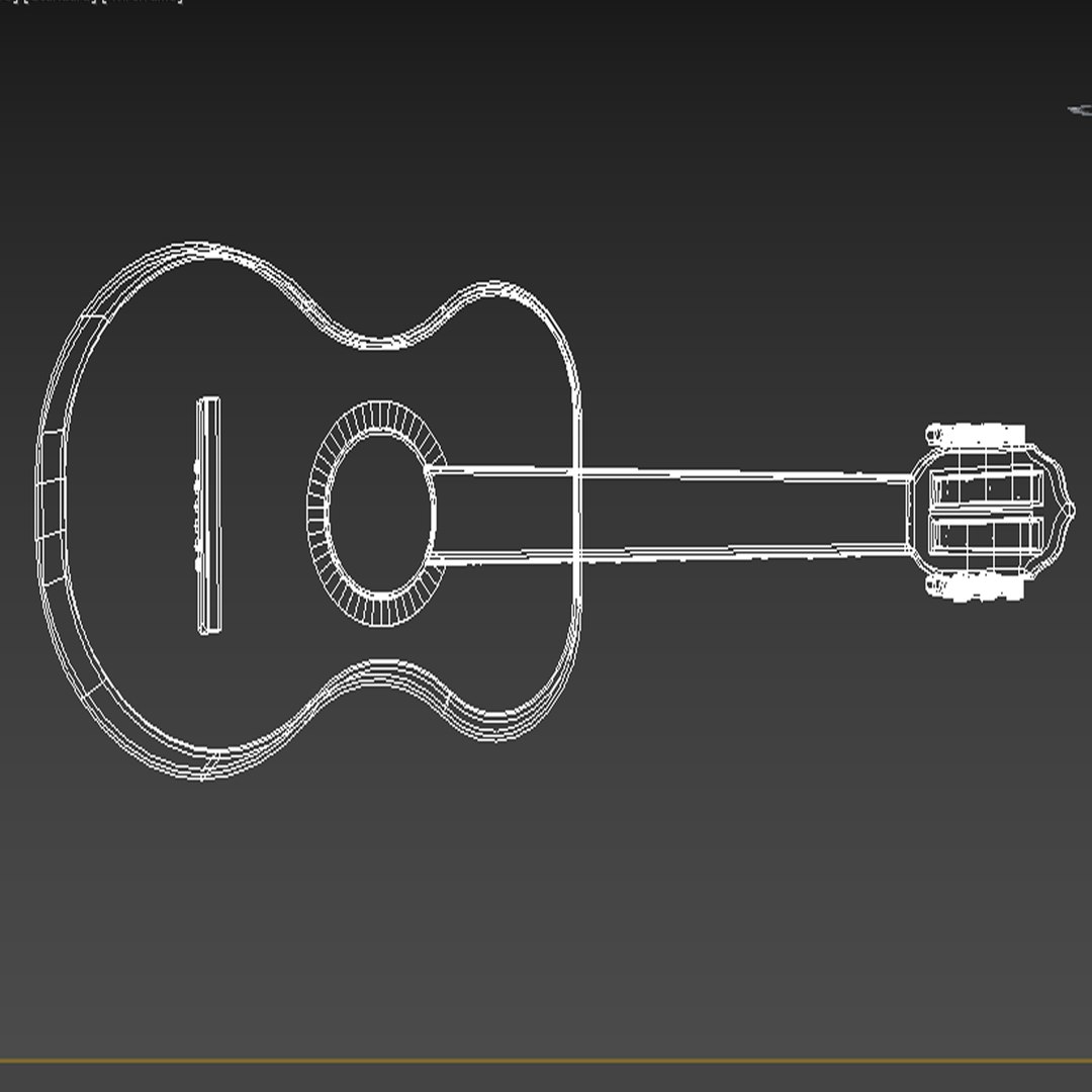 Classic Guitar 3D Model 3D Model - TurboSquid 2014177