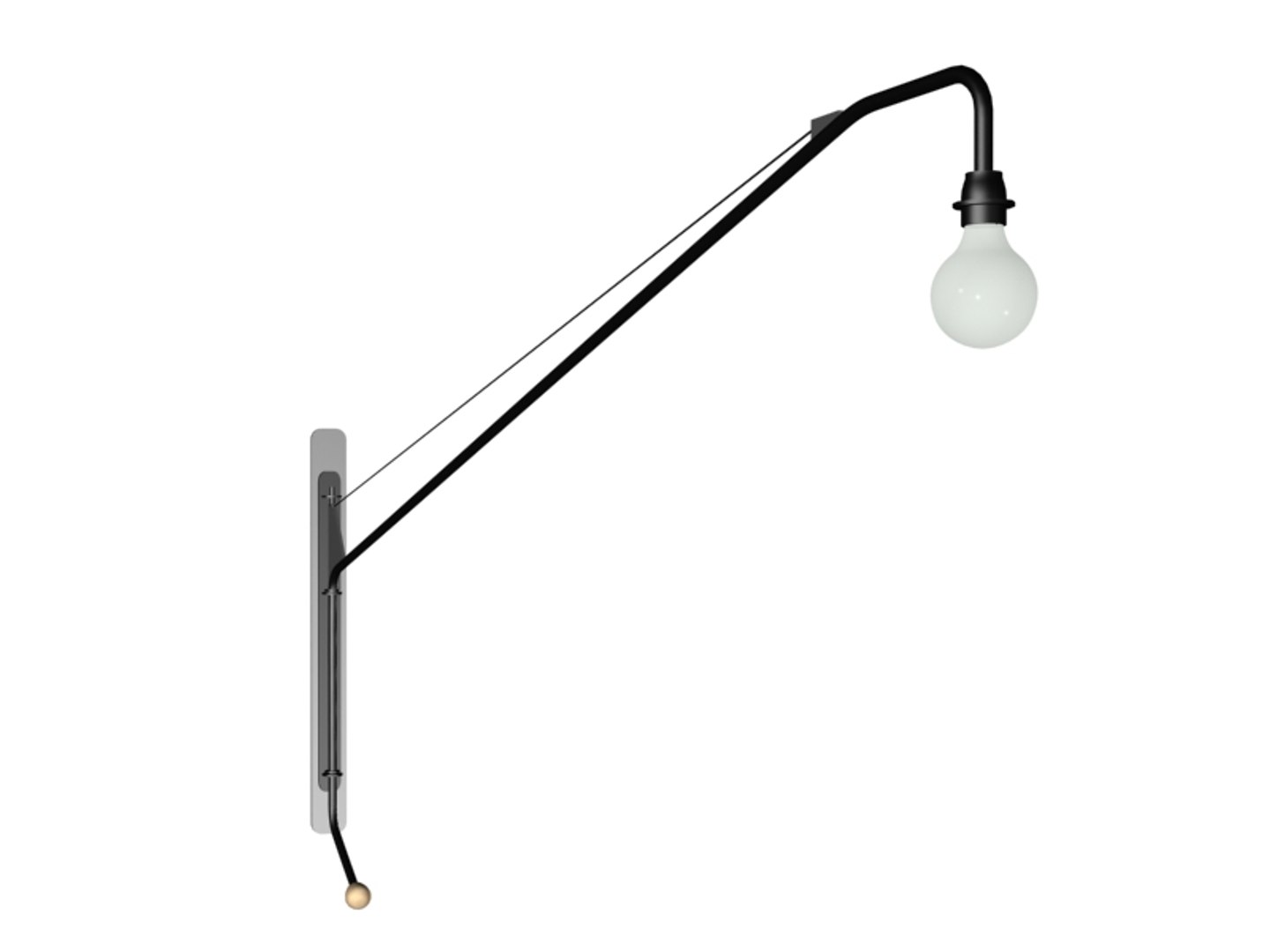 Potence Pivot Lamp 3d Max