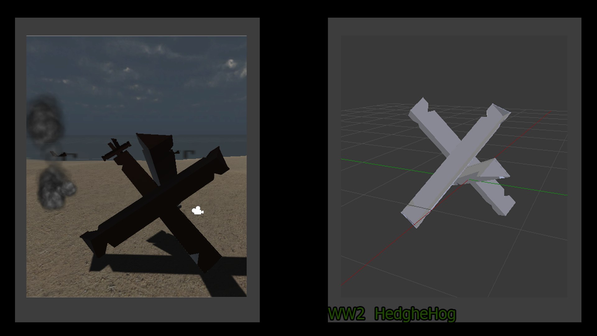 3d Model Ww2 Hedgehog