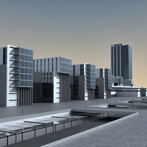 Free Low Poly 3D City Models | TurboSquid
