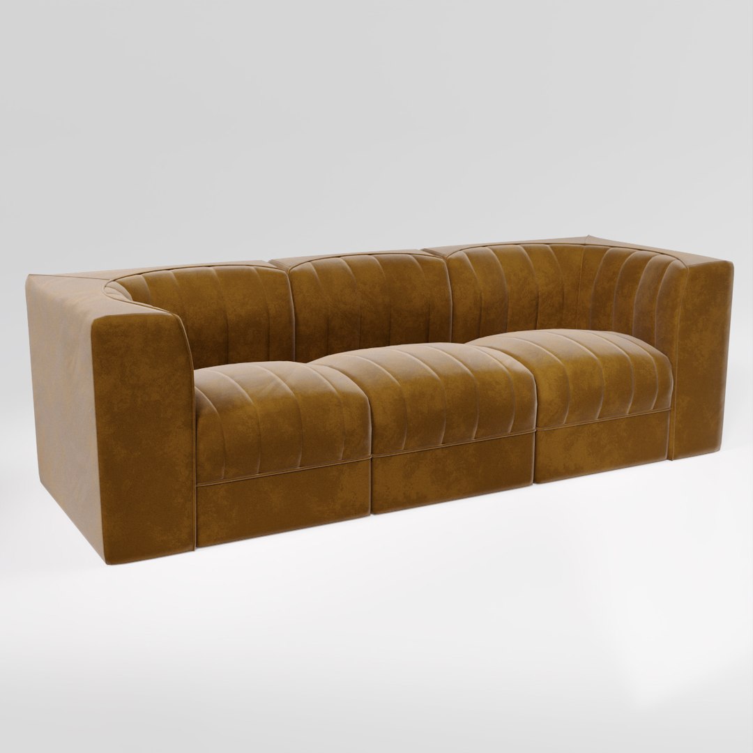 Tito Agnoli 9000 Sofa 1969 Model - TurboSquid 2268722