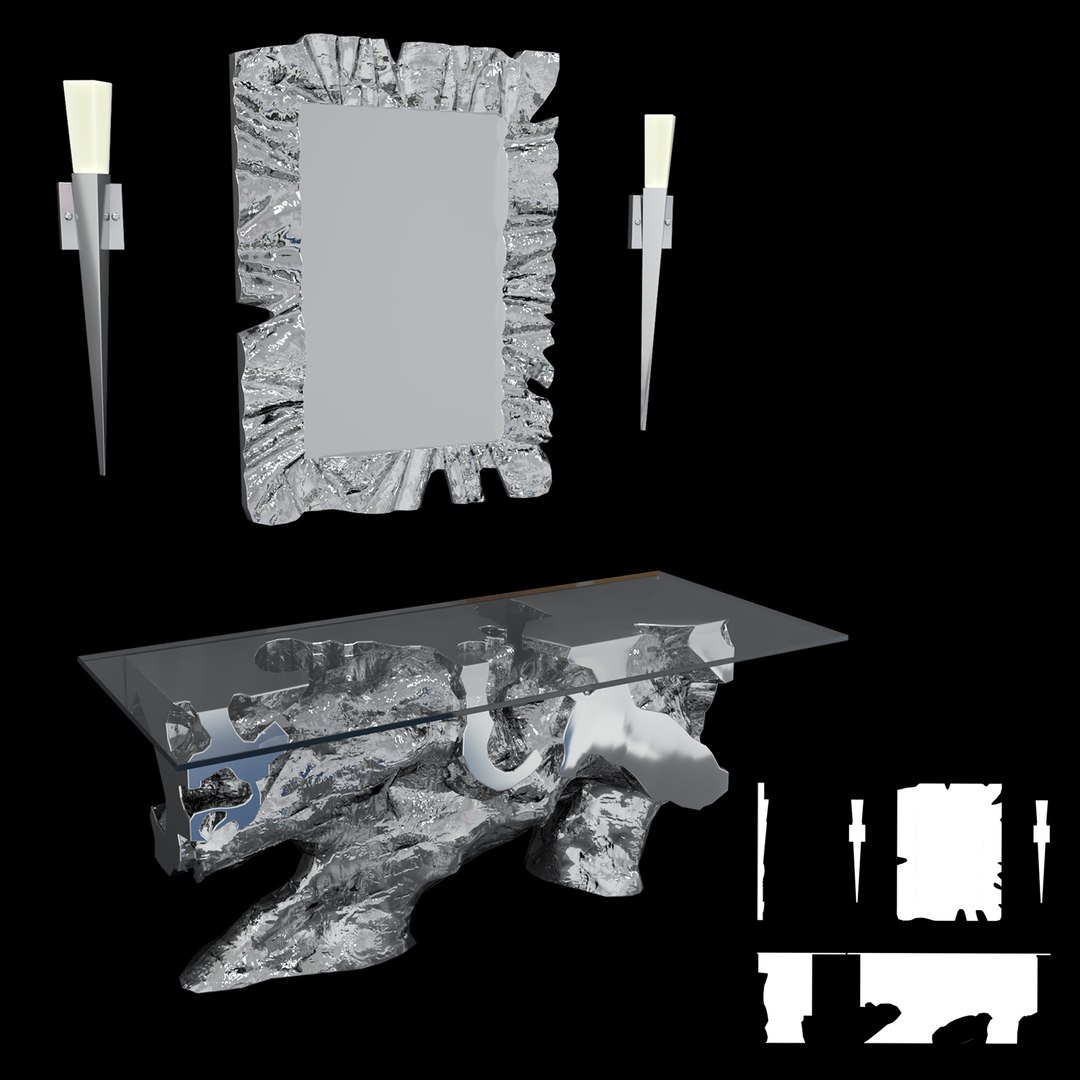 Root Table 3D Model - TurboSquid 1648590