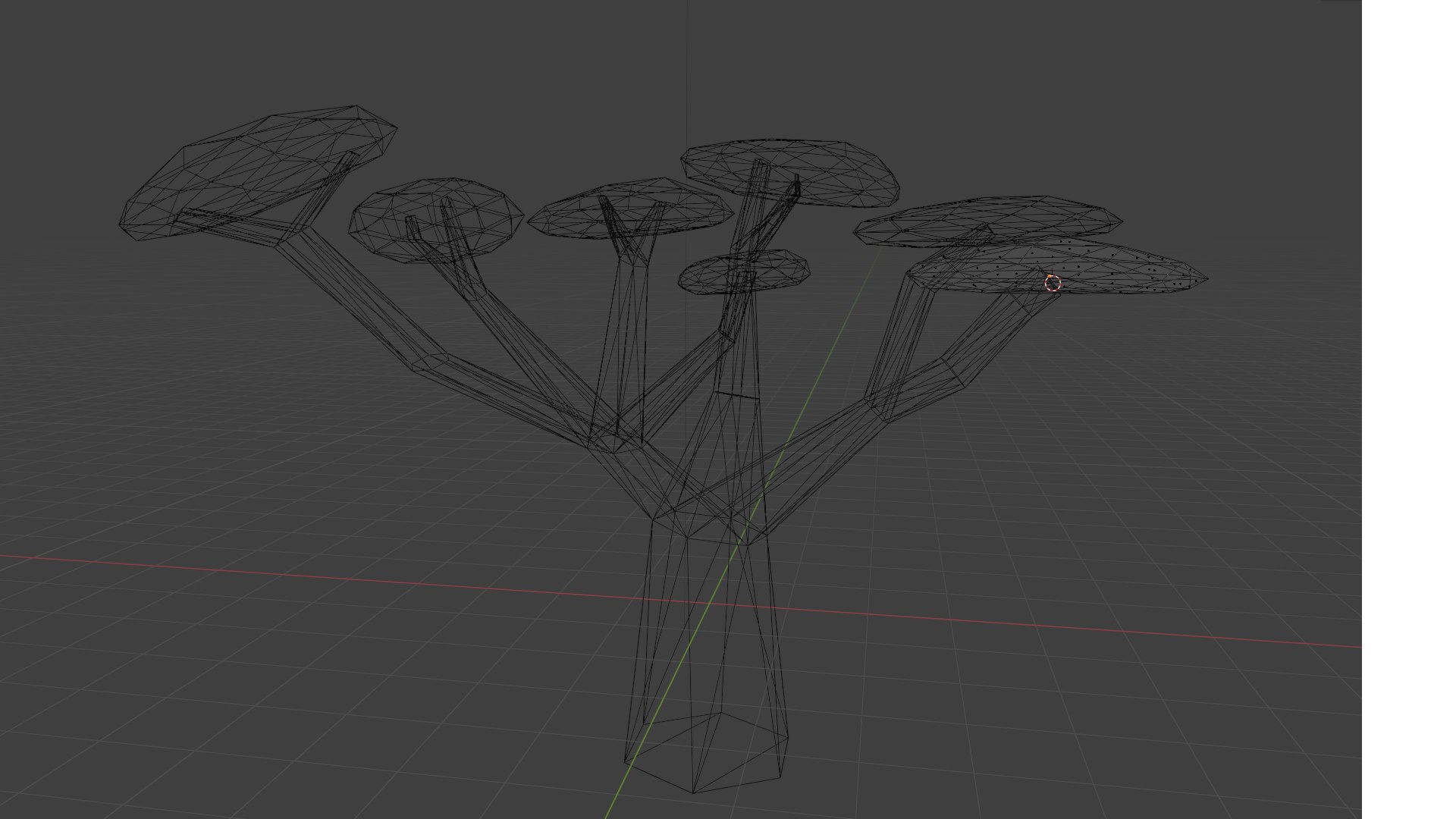 Low Poly Fantasy Mushroom Tree Model - TurboSquid 2324967