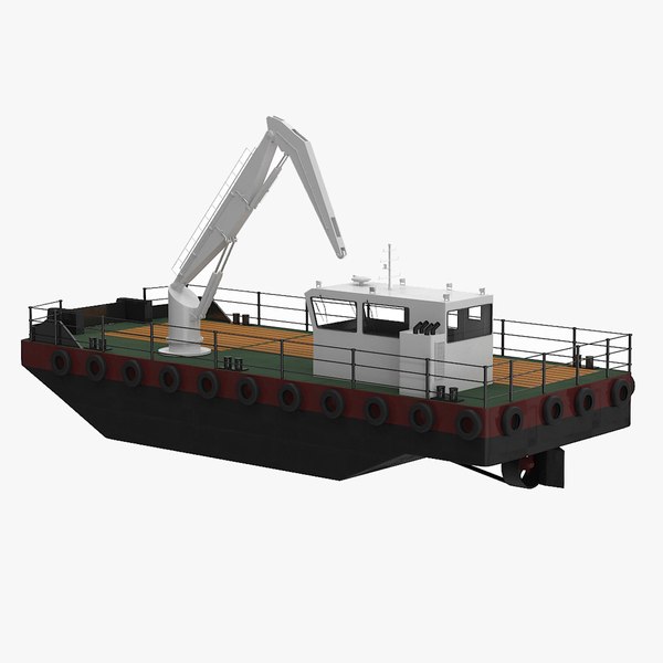 Barge 3D Models for Download | TurboSquid