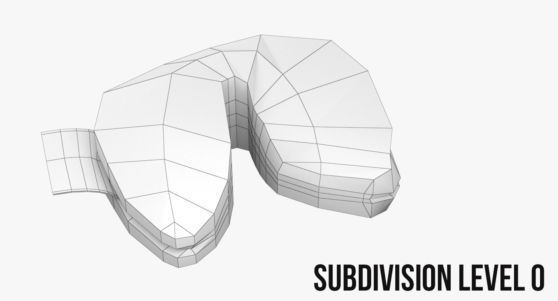 3d Model Fortune Cookie