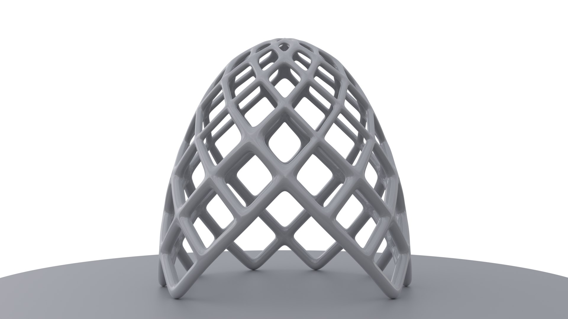 3D Dome Shell Ellipsoid Quads - TurboSquid 2255153