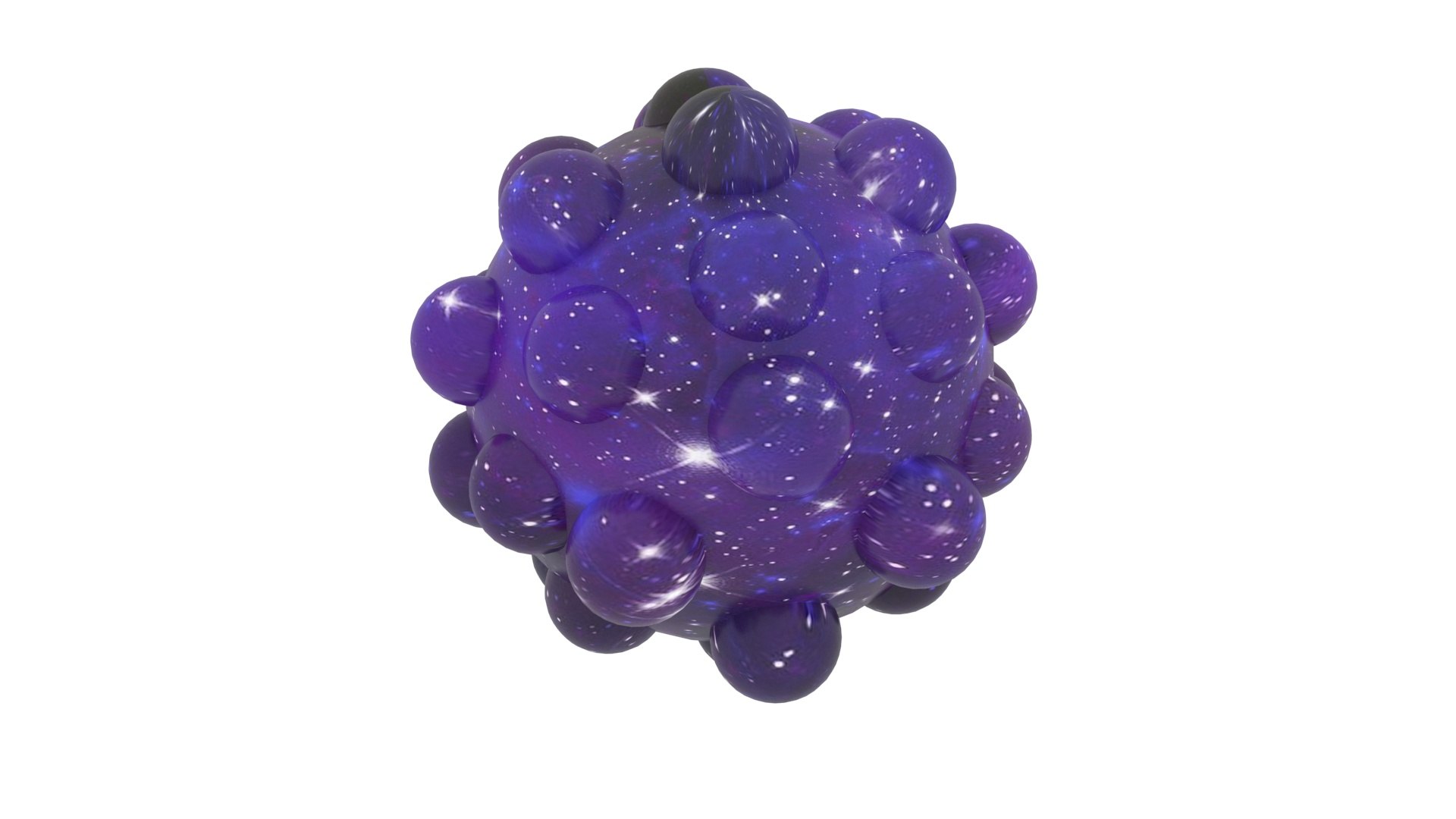 Galaxy Pop It Ball 3D - TurboSquid 1894685