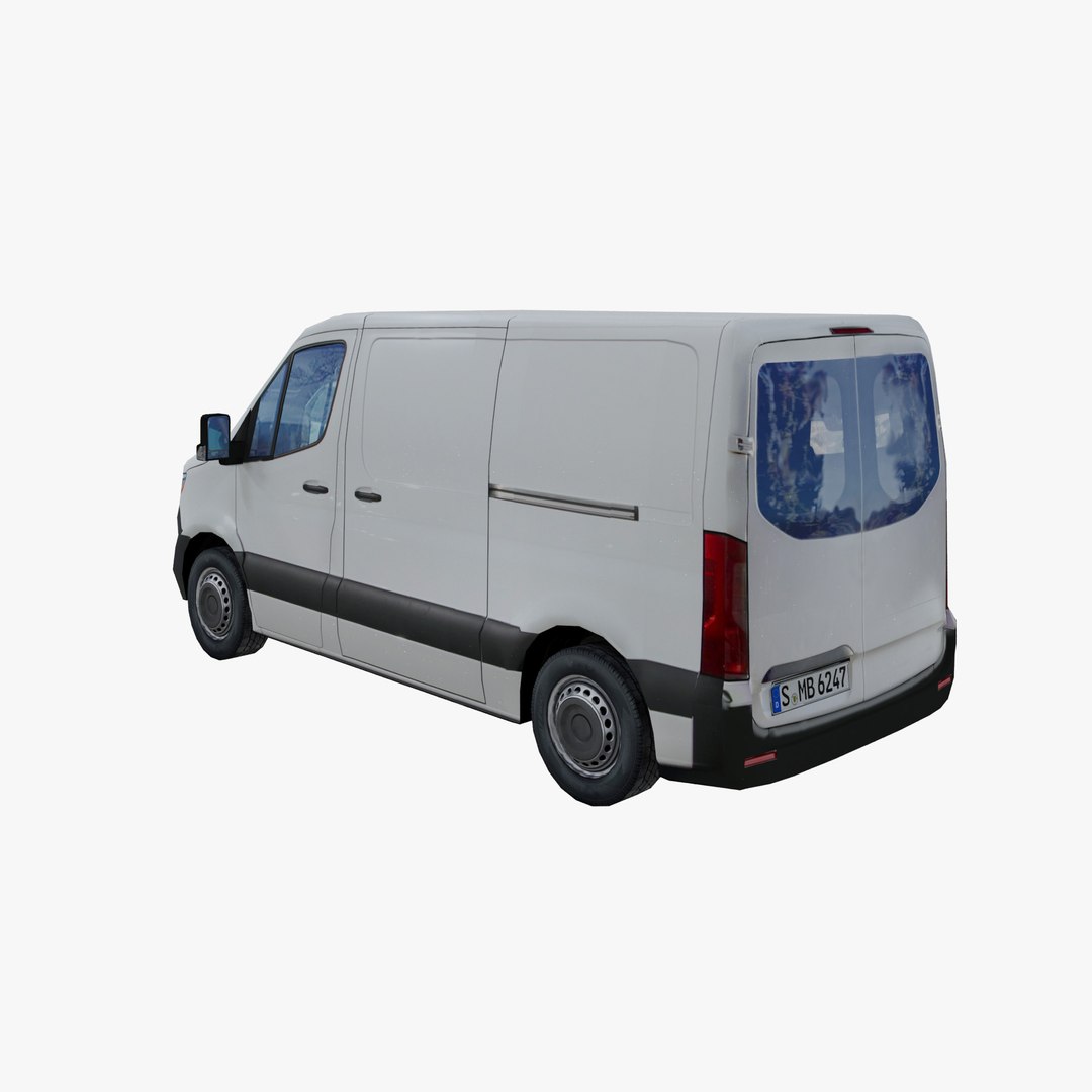 Low Poly Van 3D - TurboSquid 2372922