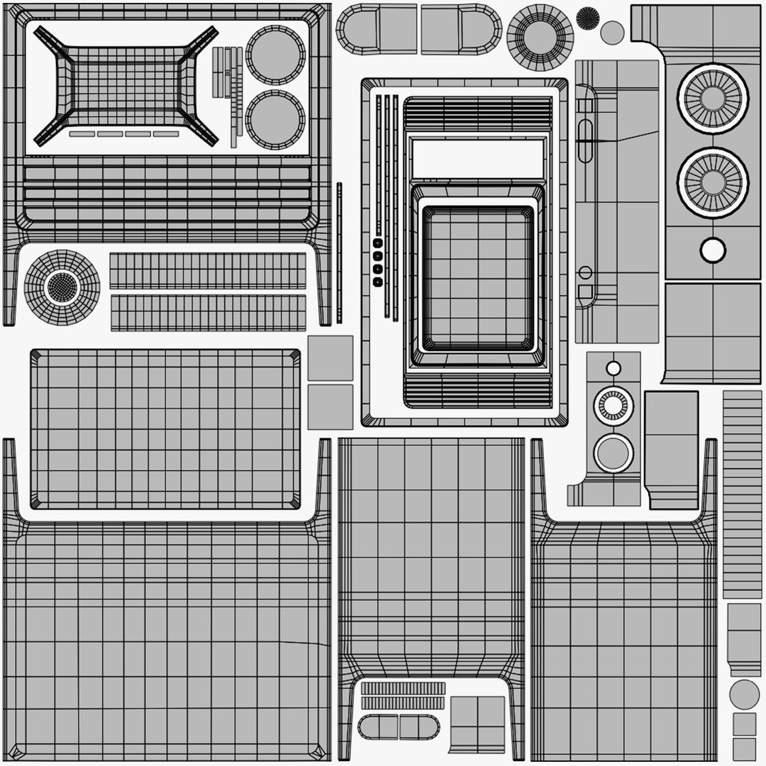 3D Vintage Television Model - TurboSquid 2346978