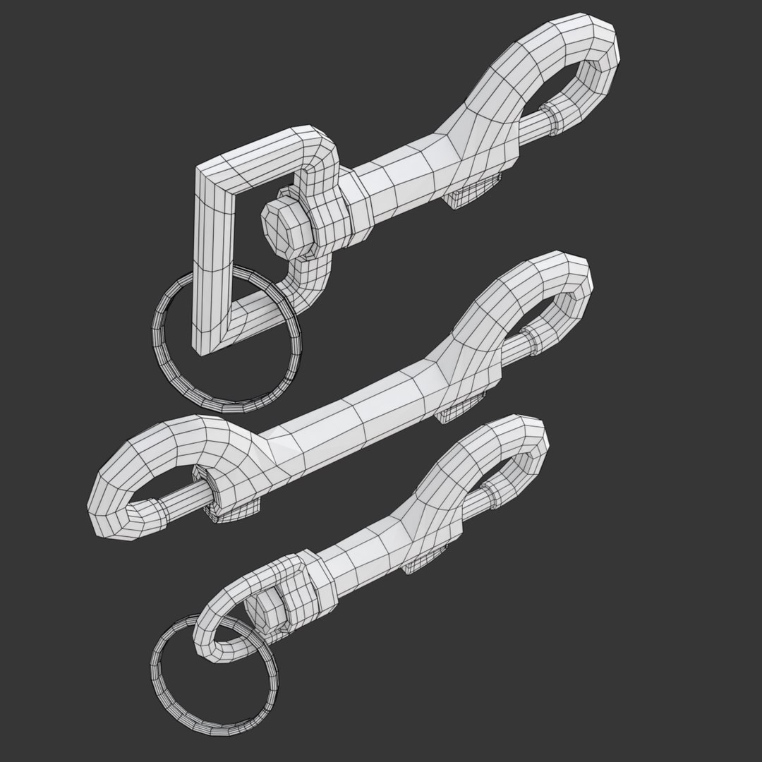 3D hook trigger model - TurboSquid 1403041