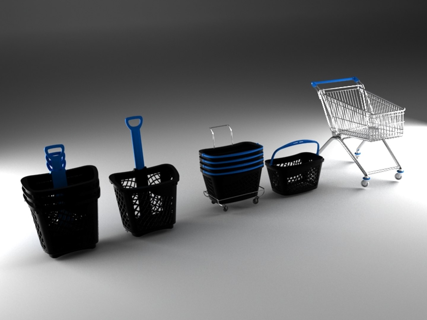 Real Supermarket 3D Model - TurboSquid 1530496