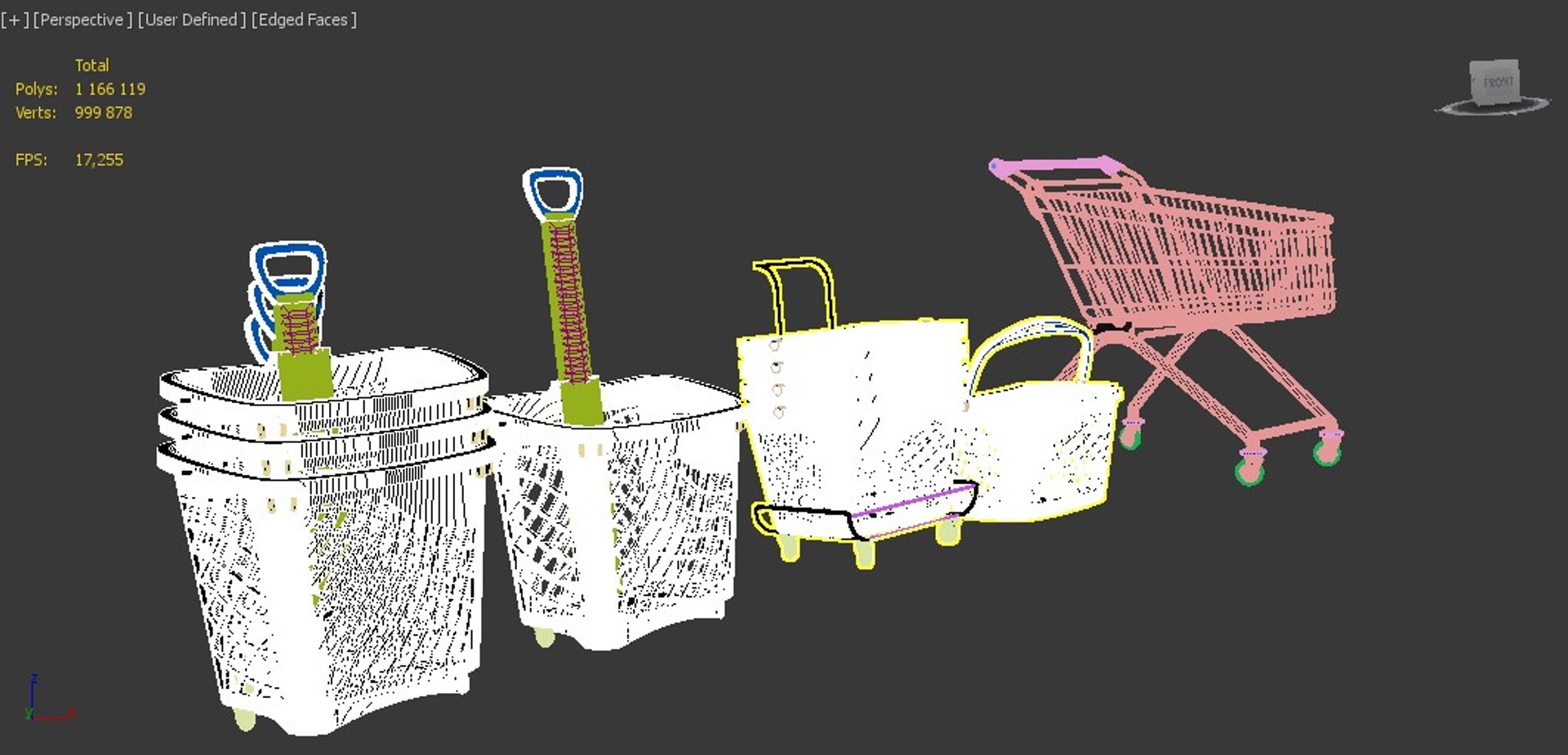 Real Supermarket 3D Model - TurboSquid 1530496