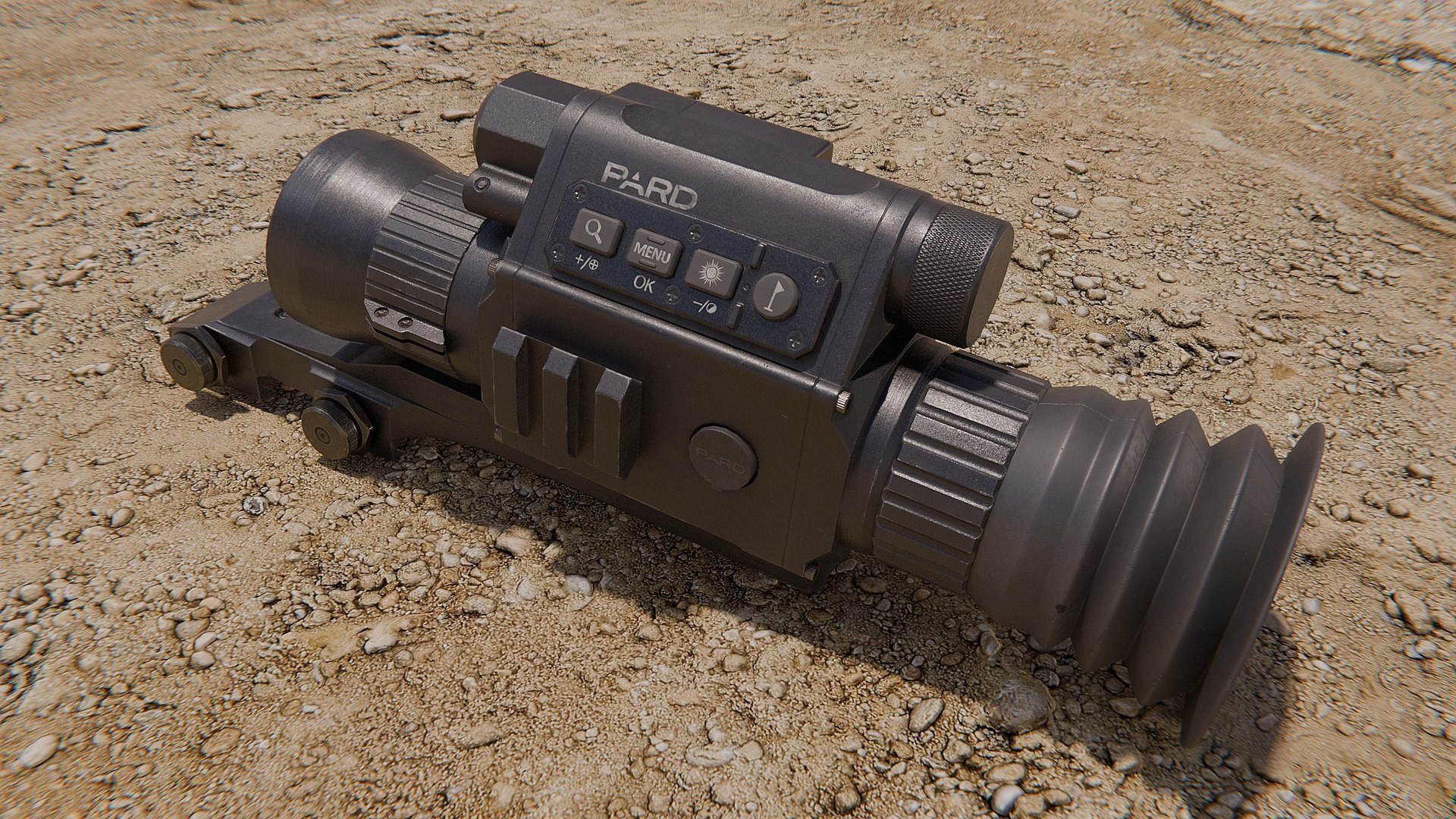 Thermal Scope PARD SU-45 LRF Night Vision 3D Model - TurboSquid 2338812