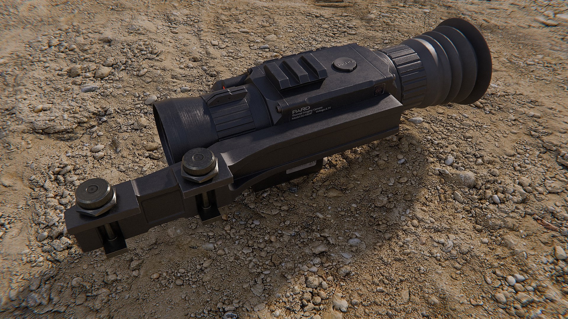 Thermal Scope PARD SU-45 LRF Night Vision 3D Model - TurboSquid 2338812