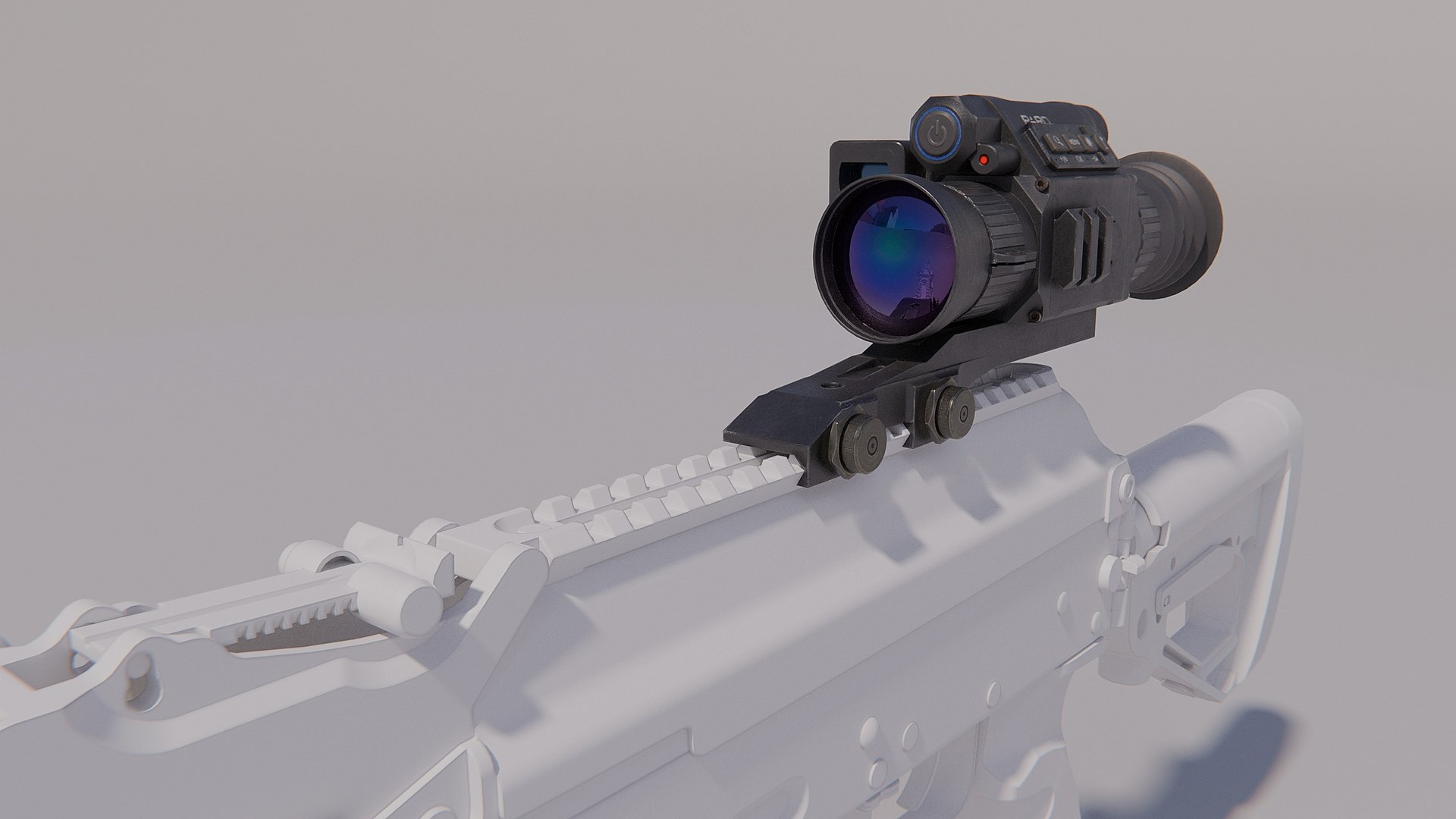 Thermal Scope PARD SU-45 LRF Night Vision 3D Model - TurboSquid 2338812