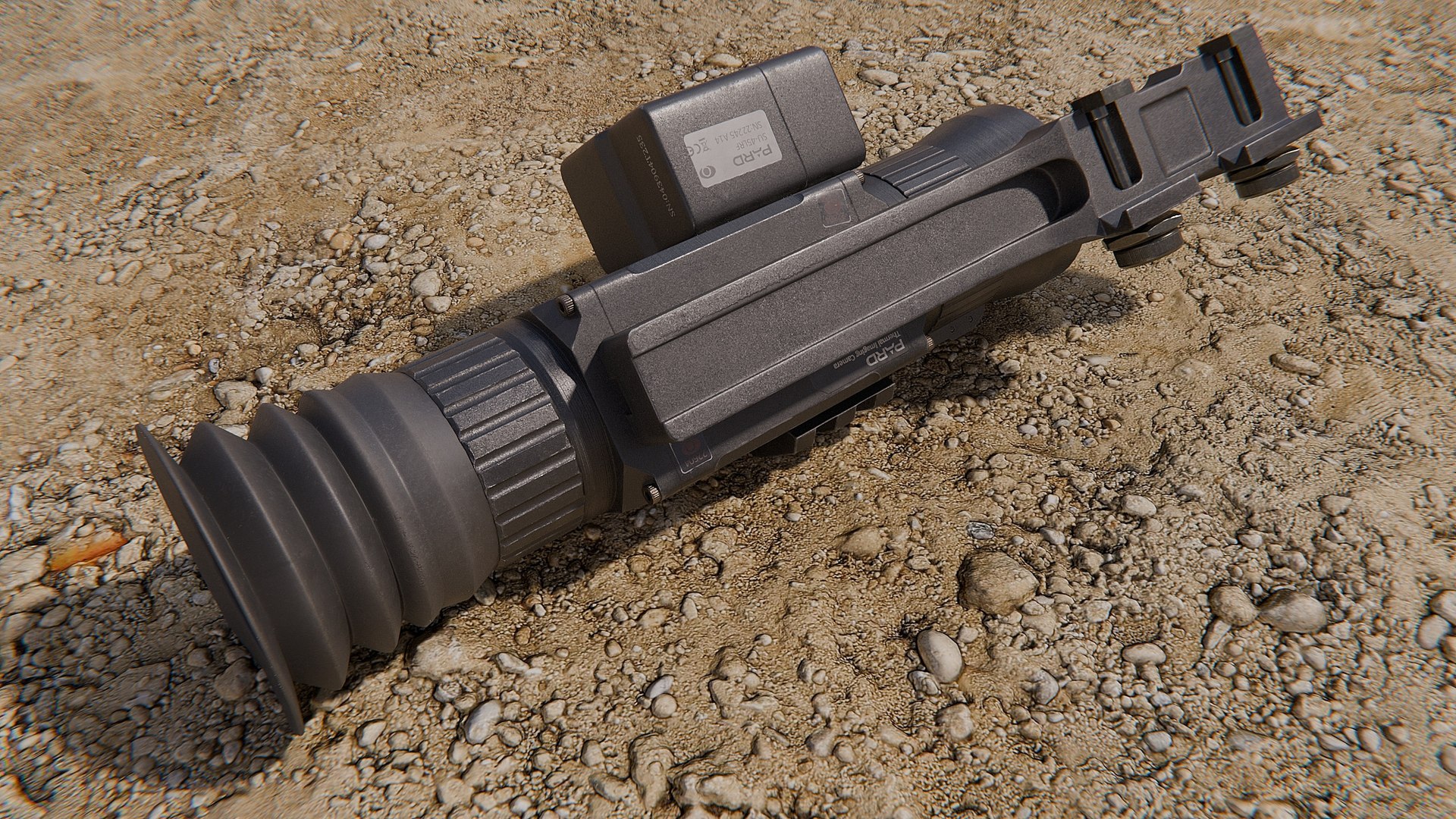 Thermal Scope PARD SU-45 LRF Night Vision 3D Model - TurboSquid 2338812