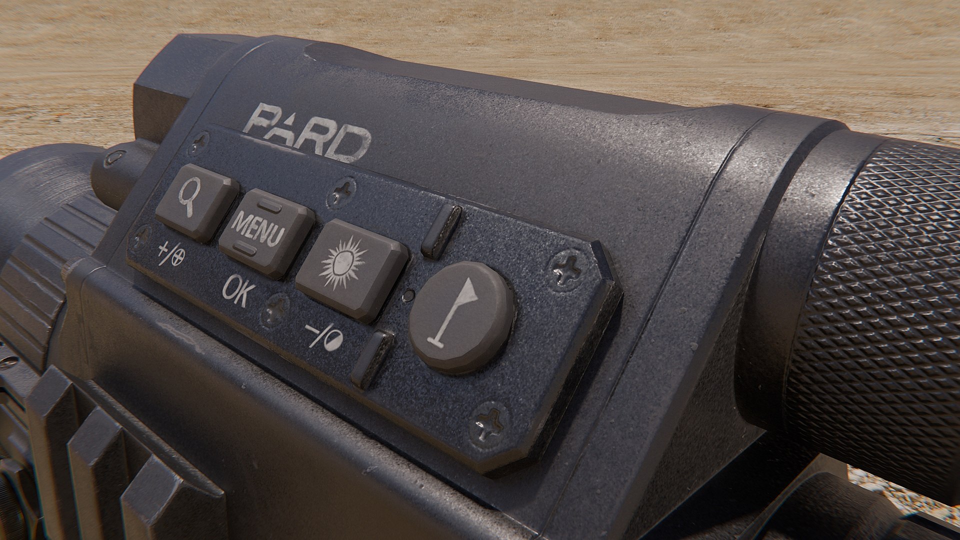 Thermal Scope PARD SU-45 LRF Night Vision 3D Model - TurboSquid 2338812