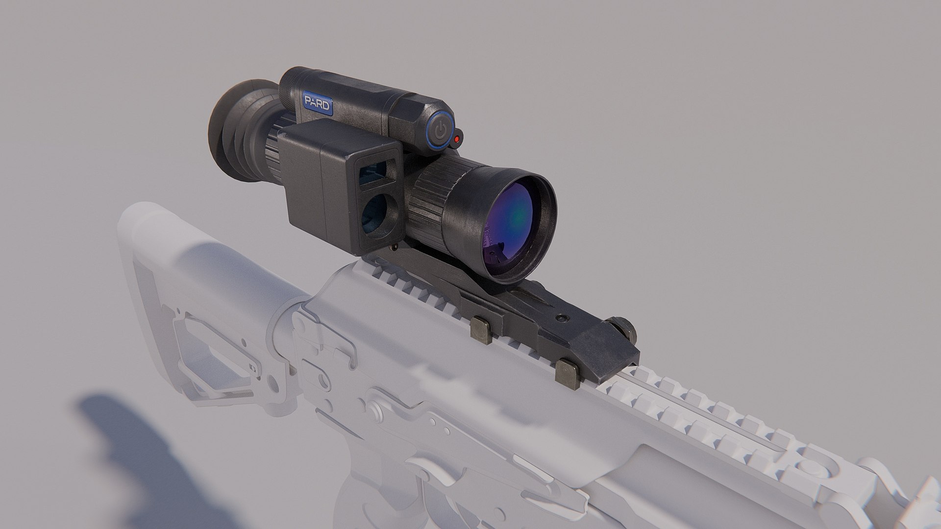 Thermal Scope PARD SU-45 LRF Night Vision 3D Model - TurboSquid 2338812