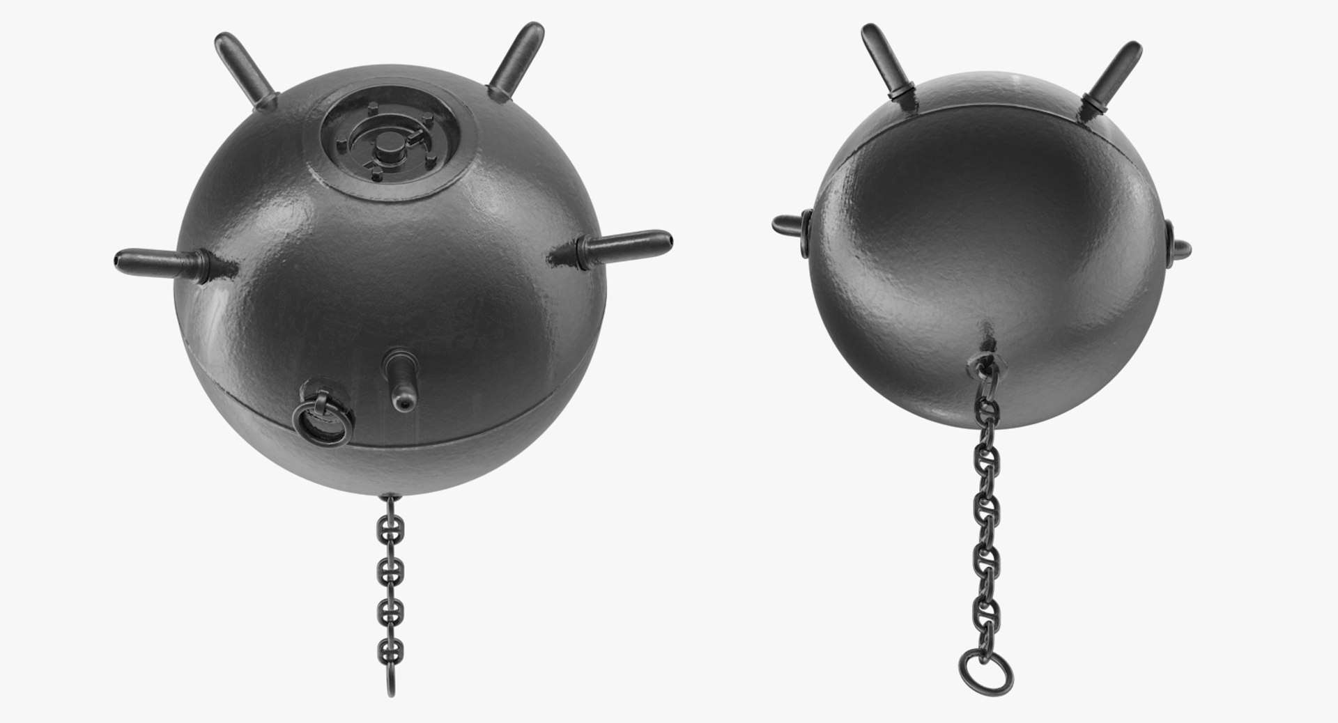 3D Underwater Sea Chain Model - TurboSquid 1332542