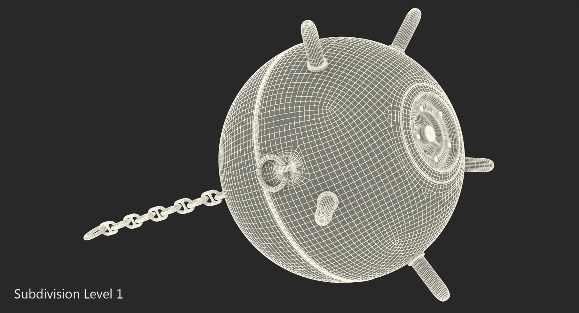 3D Underwater Sea Chain Model - TurboSquid 1332542