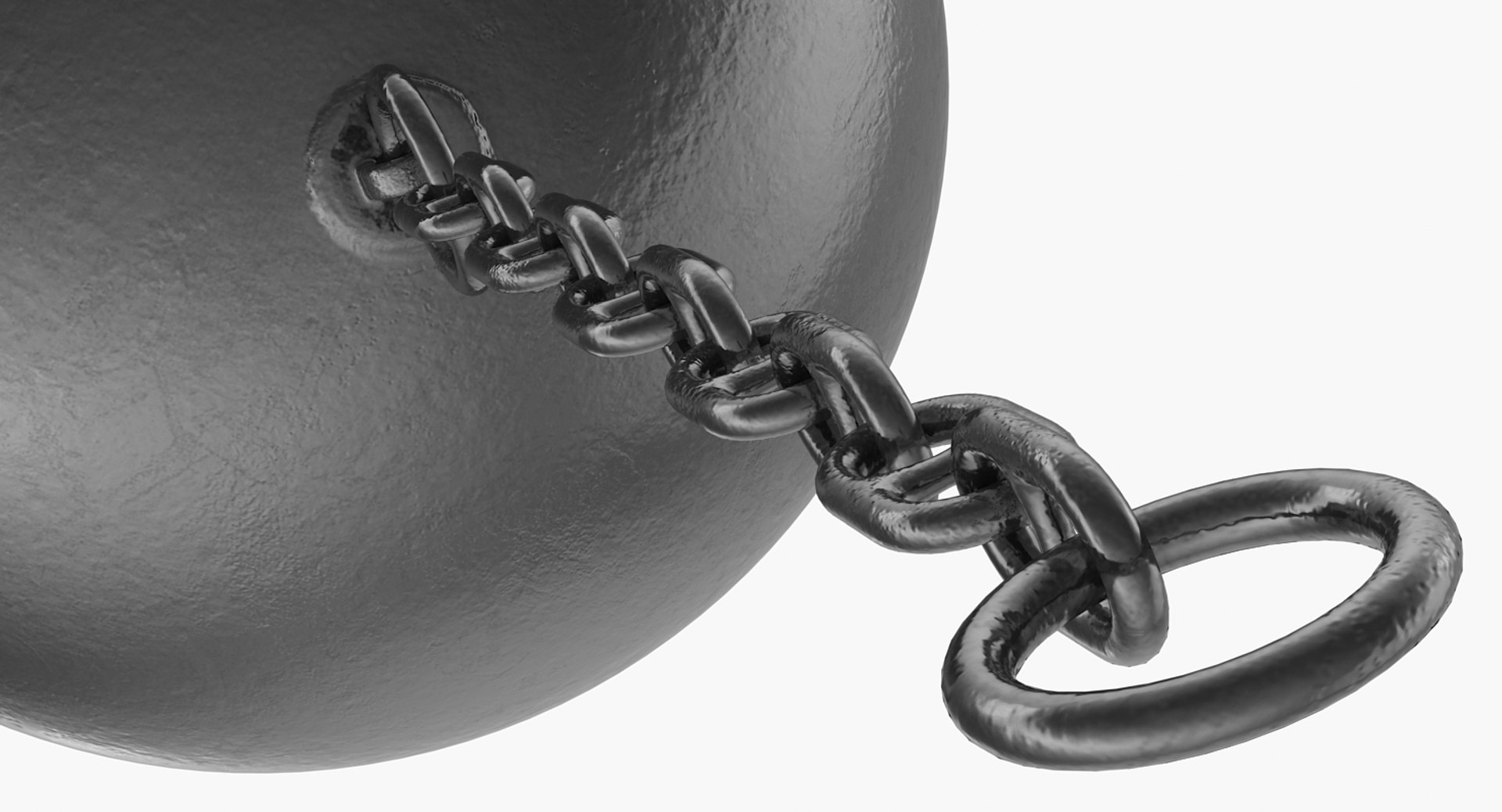 3D Underwater Sea Chain Model - TurboSquid 1332542