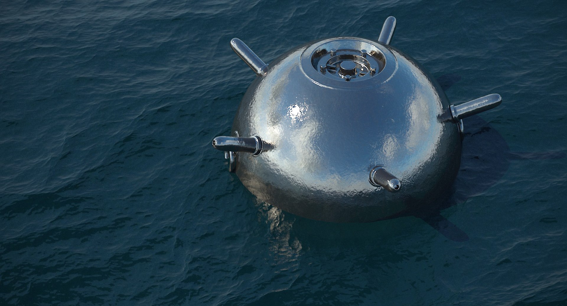 3D Underwater Sea Chain Model - TurboSquid 1332542