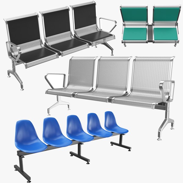 Waiting Chair 3D Models for Download | TurboSquid