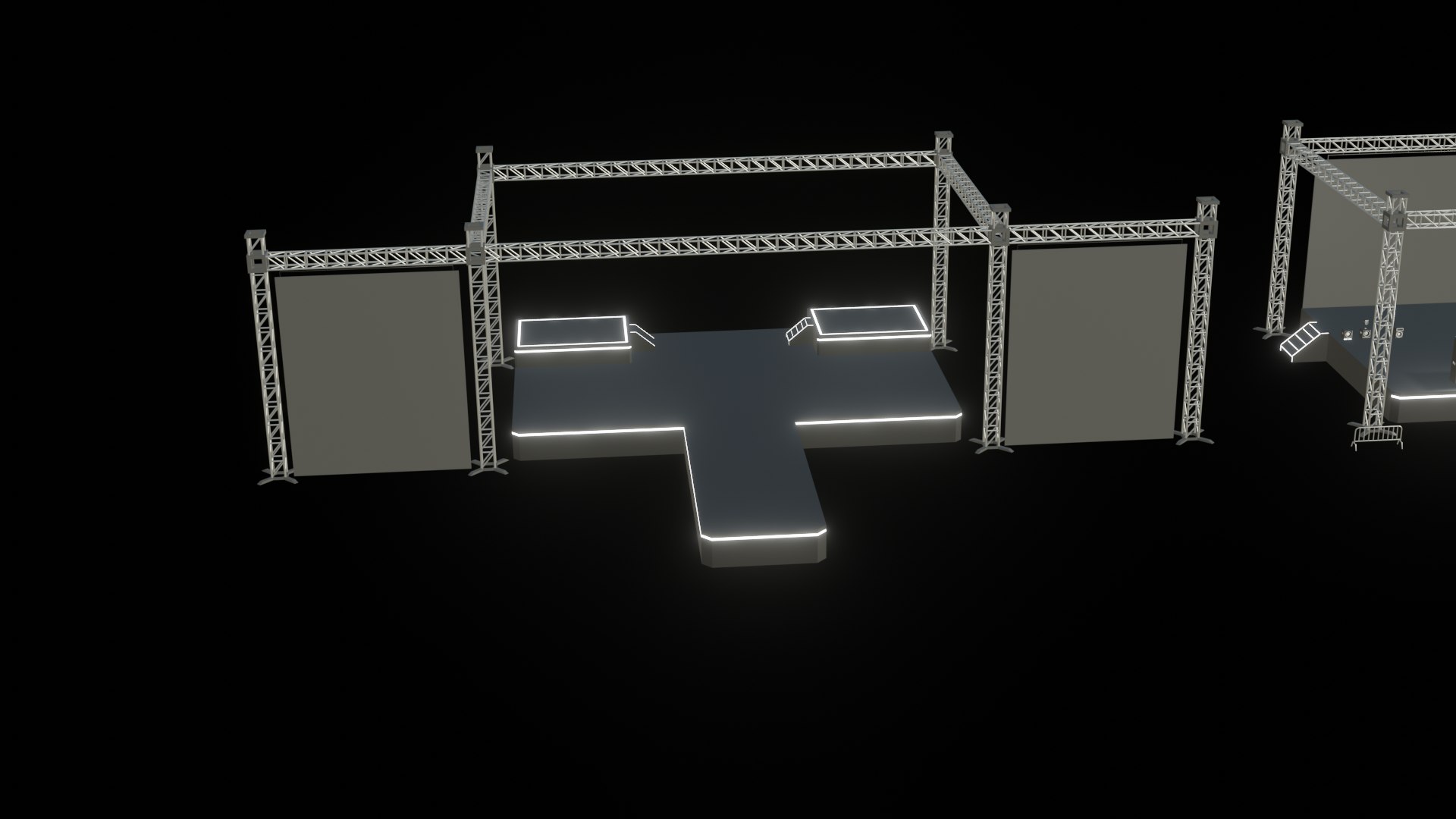 3D Model Concert Stages - TurboSquid 2202775