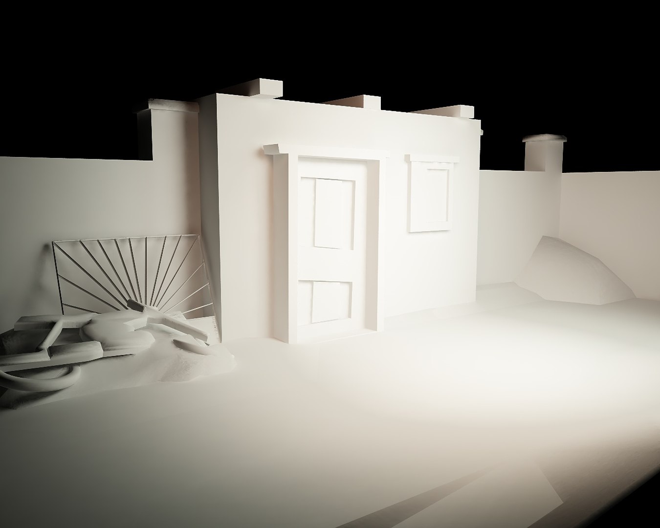 3d model scene