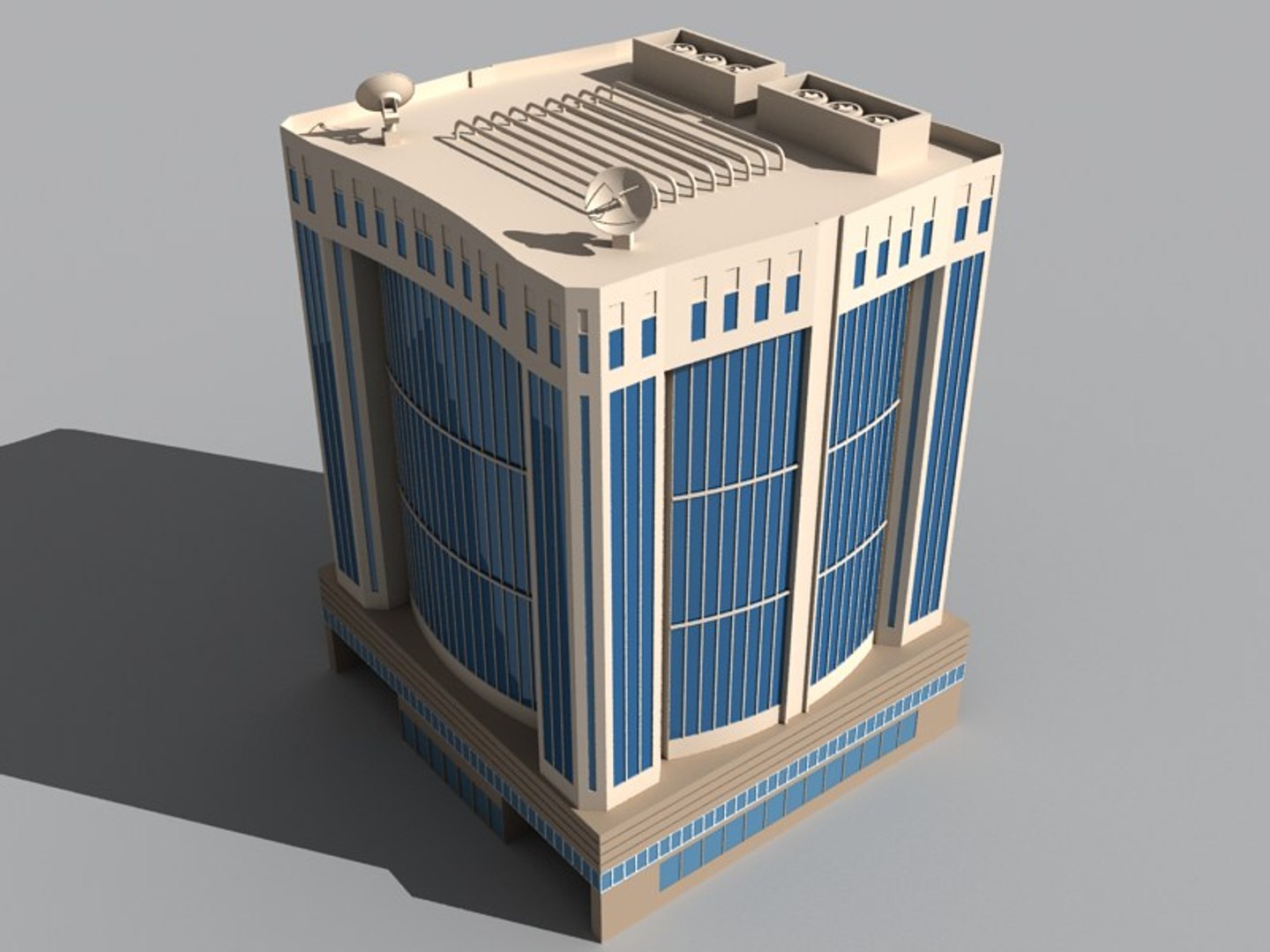 Dubai Building 2 3d Model