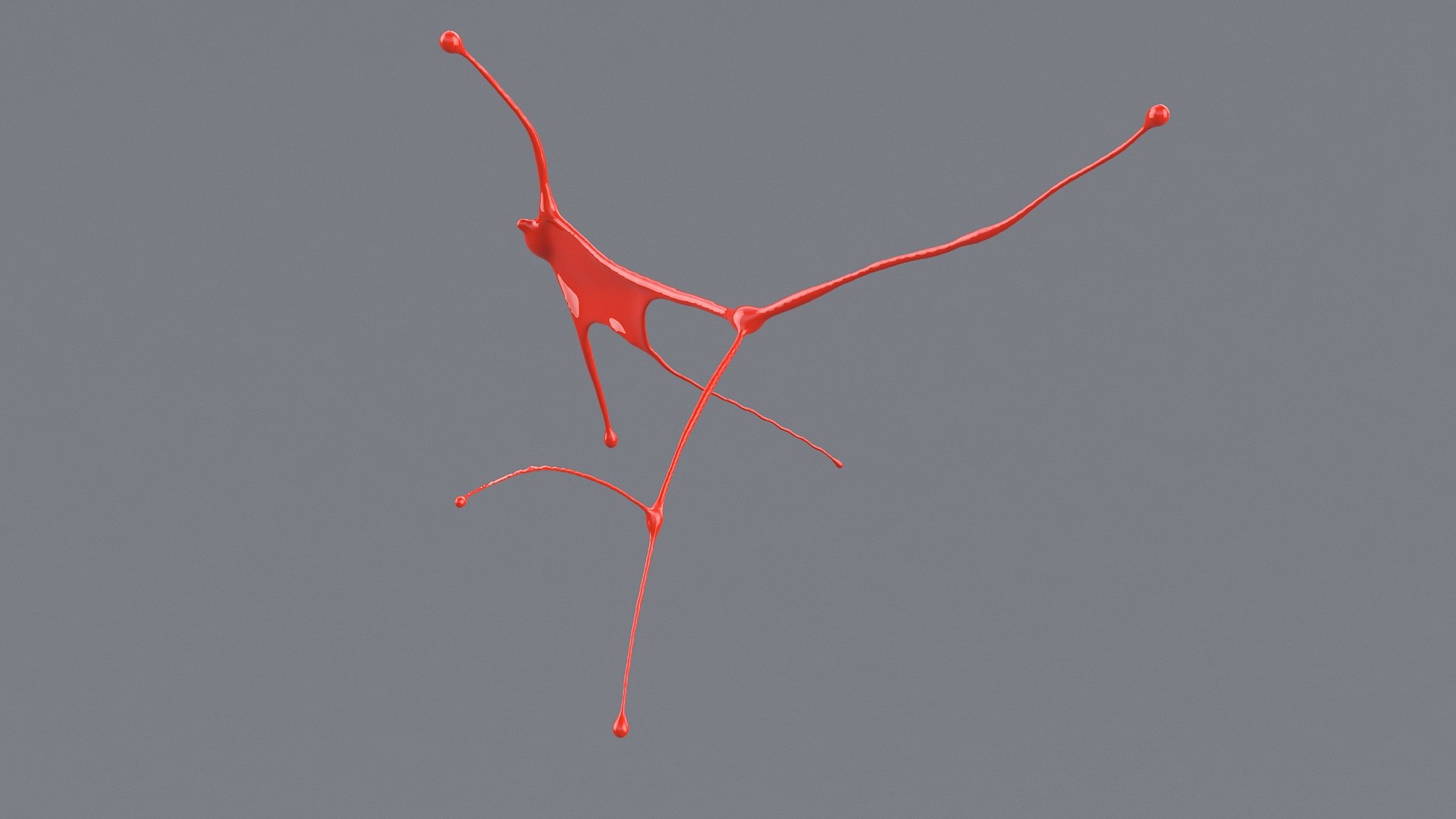 3D Model Animated Abstract Liquid Splash 08 - TurboSquid 1749001