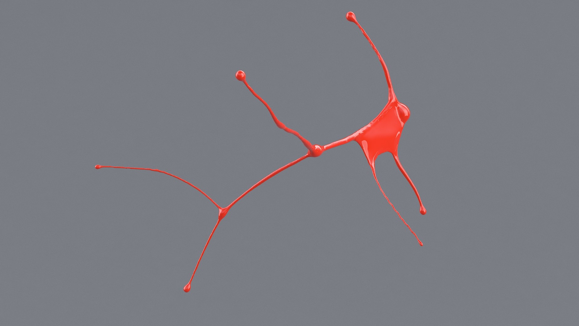 3D Model Animated Abstract Liquid Splash 08 - TurboSquid 1749001