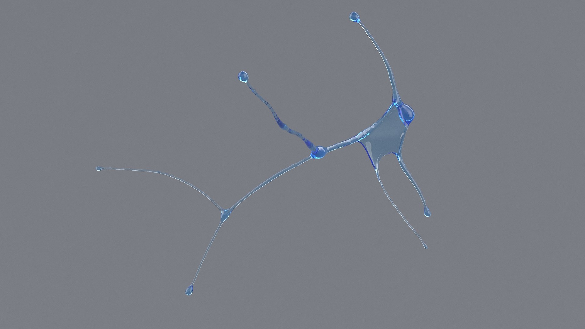 3D Model Animated Abstract Liquid Splash 08 - TurboSquid 1749001