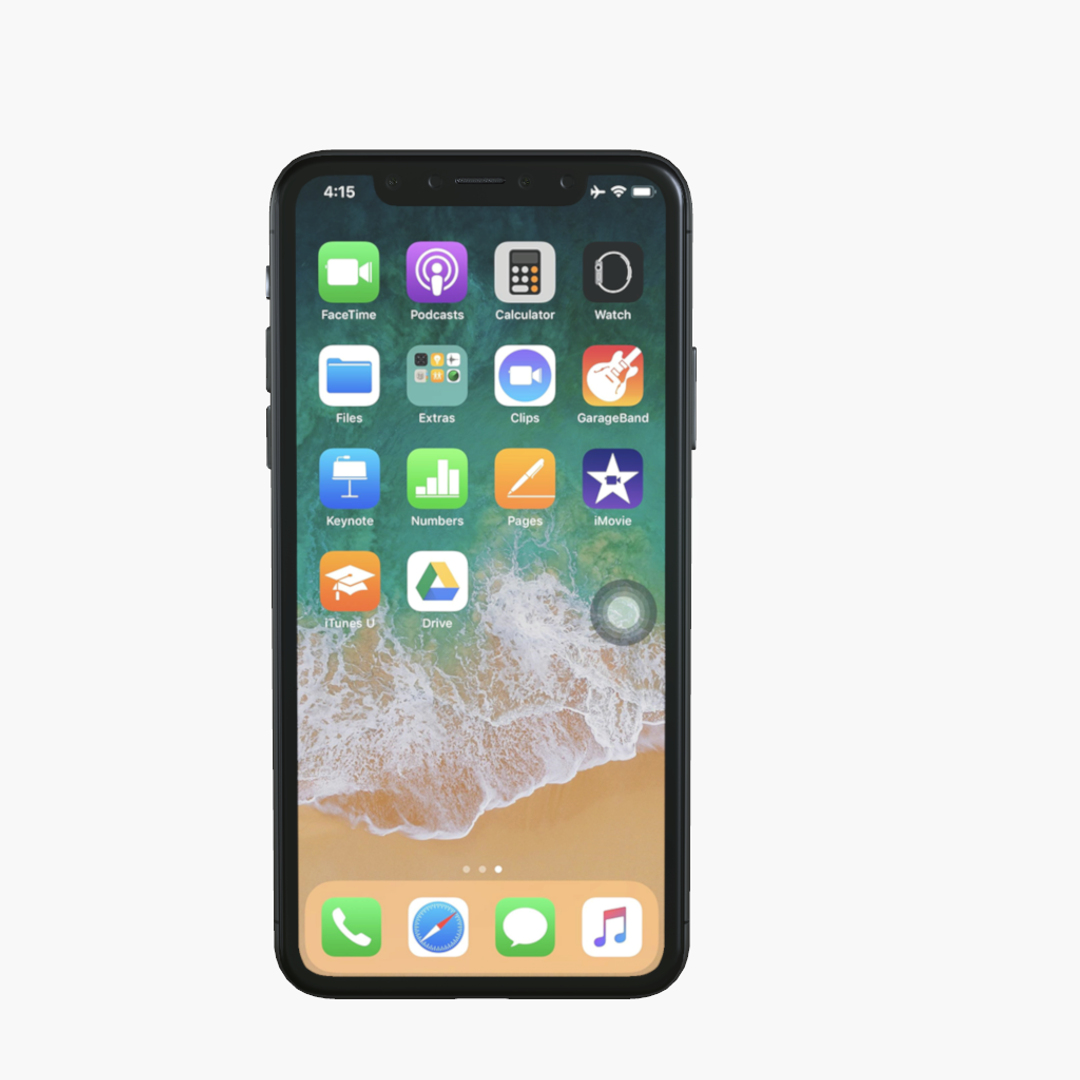 Iphone X 3D - TurboSquid 1283061