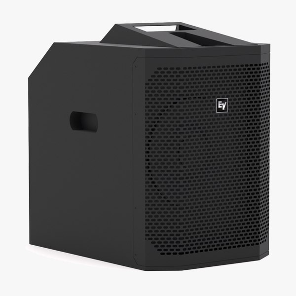 modelo 3d Electro - Voice EV Evolve 50 Subwoofer - TurboSquid 1650535
