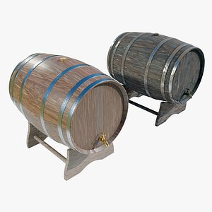 Wooden Barrel STL Models for Download | TurboSquid