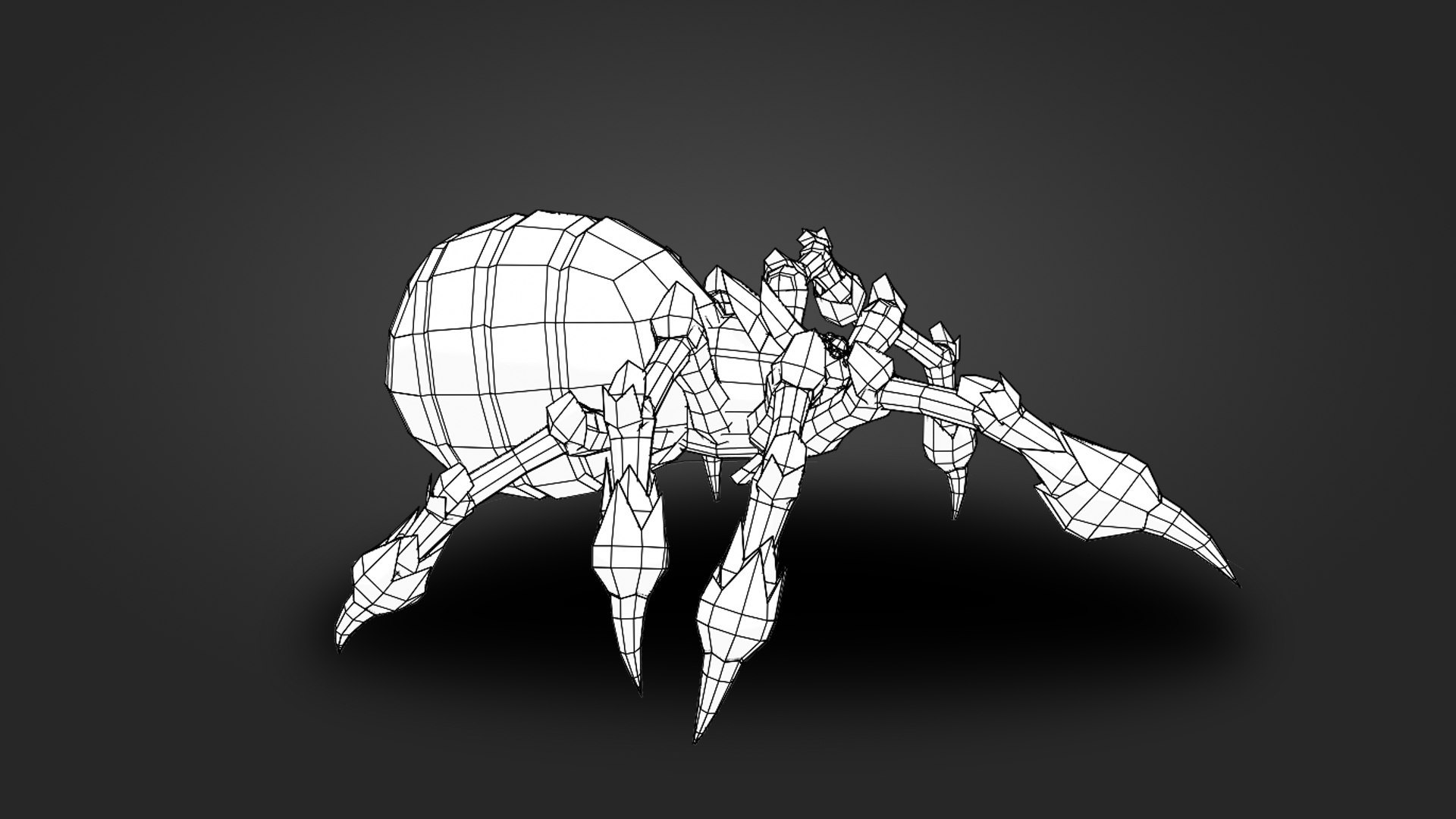3D Model Spider - TurboSquid 1700228