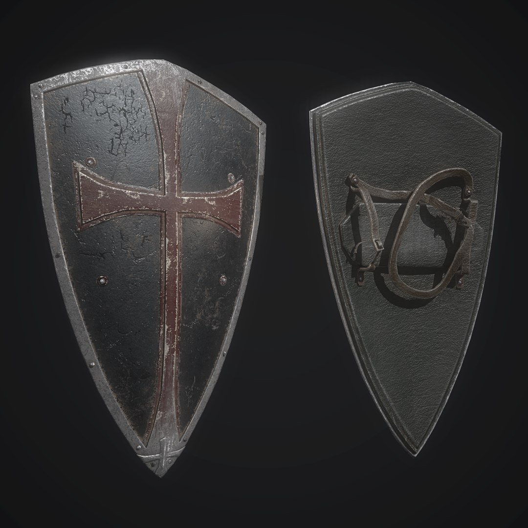 Crossbow shield 3D model - TurboSquid 1329371