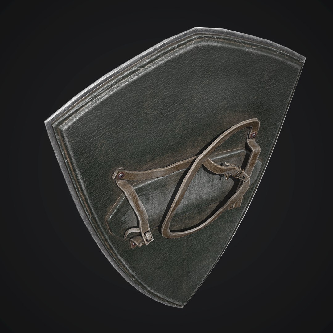 Crossbow shield 3D model - TurboSquid 1329371