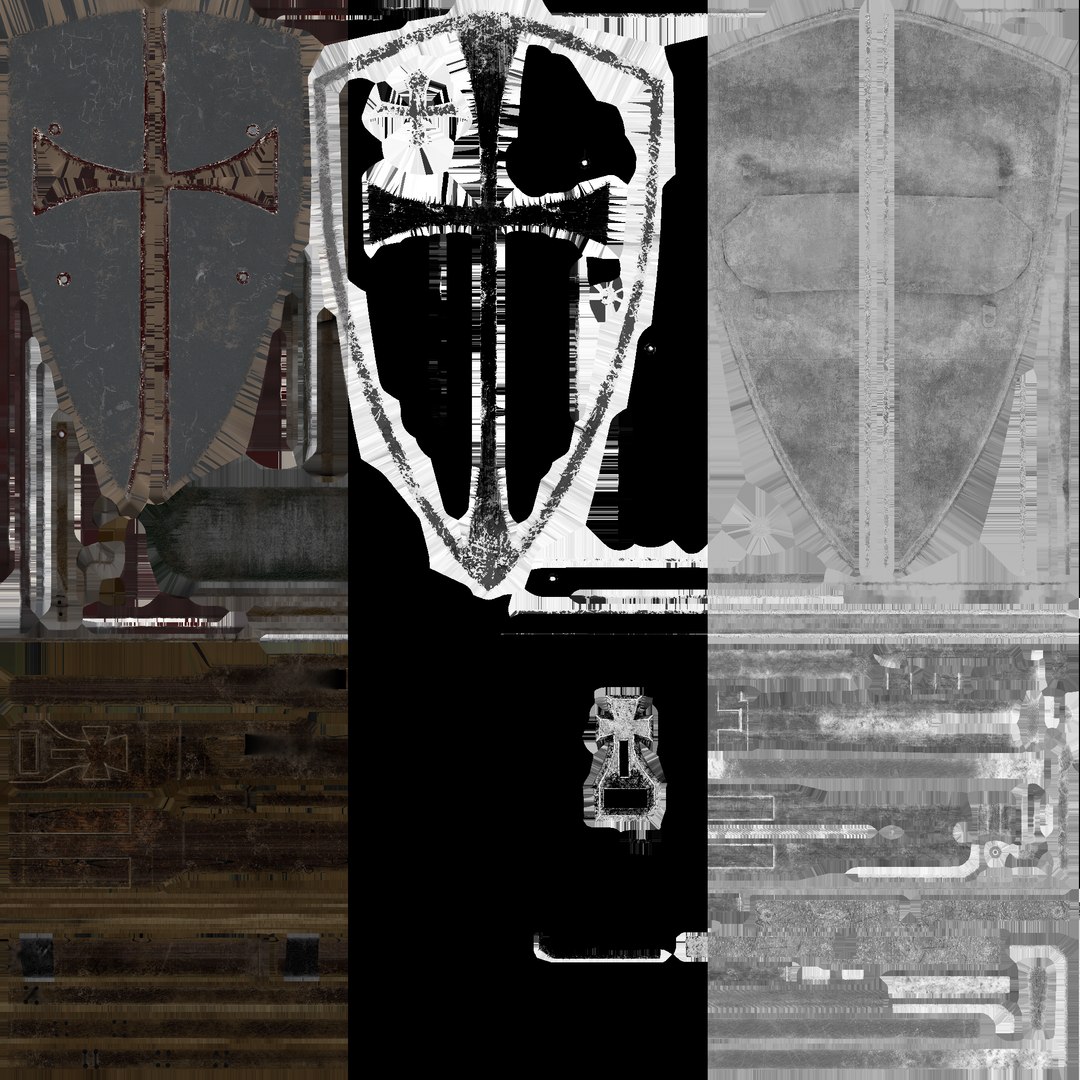 Crossbow Shield 3D Model - TurboSquid 1329371