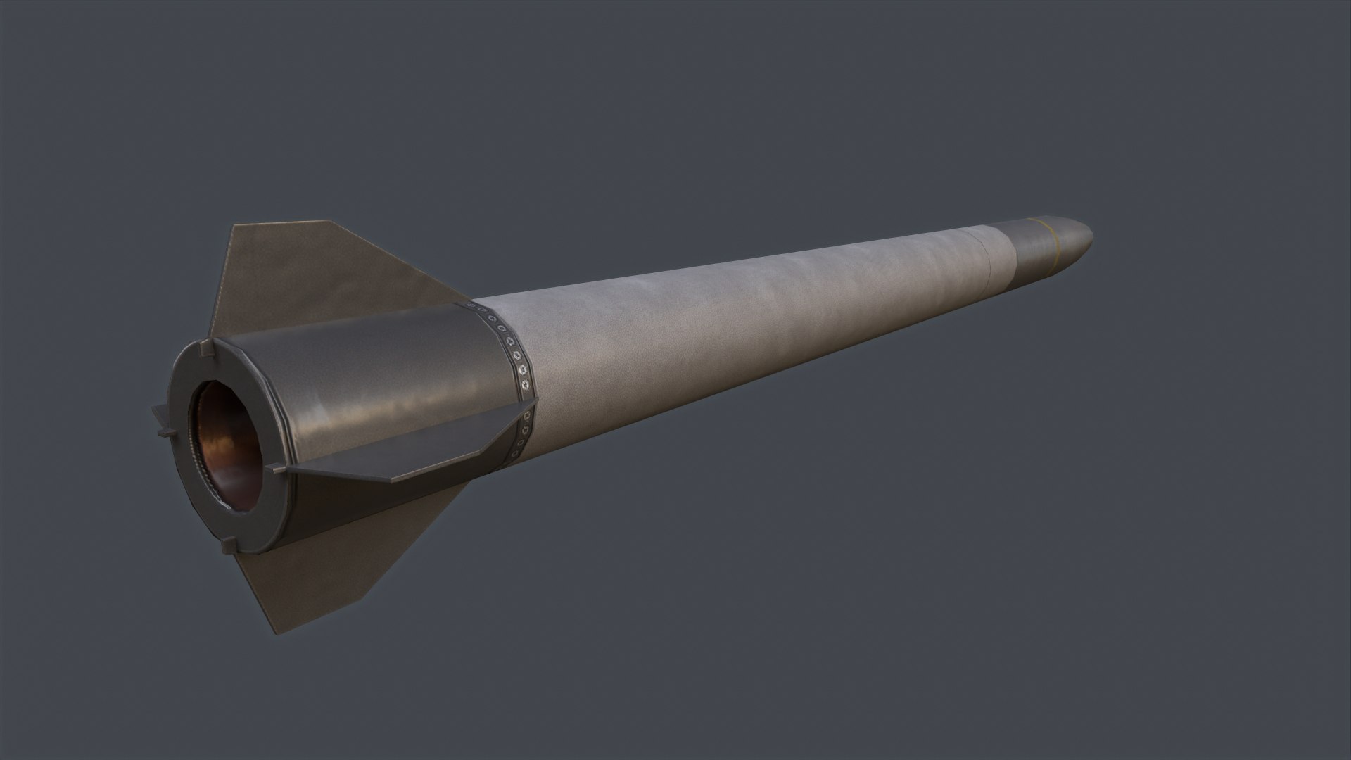 GMRLS-ER Missile 3D - TurboSquid 1952320